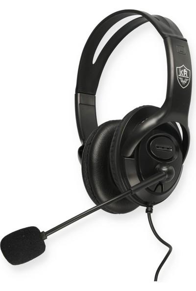 Karler Bass GM-705 Kafa Üstü Oyuncu Kulaklık - Siyah