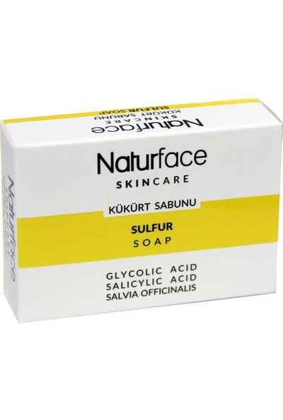 Naturface Kükürt Sabun 100GR Naturface Kükürt Sabun 100GR