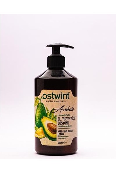 Ostwint El Yüz ve Vücut Losyonu Avokado 400 ml Ostwint El Yüz ve Vücut Losyonu Avokado 400 ml