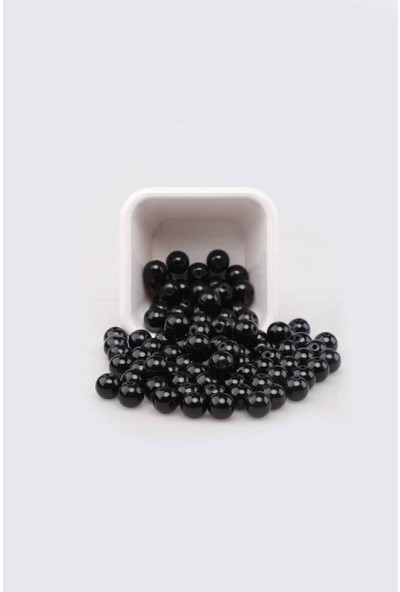 Asel Duru Cam Inci 8 mm 100 gr Siyah Asel Duru Cam Inci 8 mm 100 gr Siyah