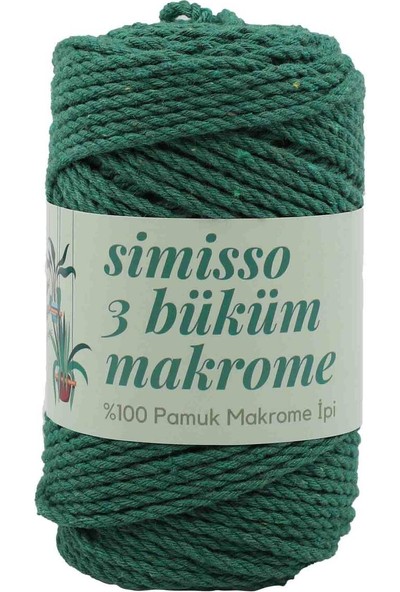 3 Büküm Pamuk Makrome Ipi 250 gr | 1131 3 Büküm Pamuk Makrome Ipi 250 gr | 1131