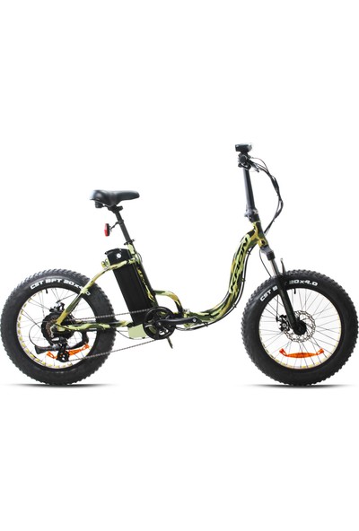 Kron Eft 100 Elektrikli Katlanır Fatbike 20 Jant 7V Kron Eft 100 Elektrikli Katlanır Fatbike 20 Jant 7V