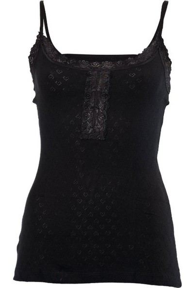 Anıt Jakarlı Fiyonklu Ince Askılı Kadın Atlet