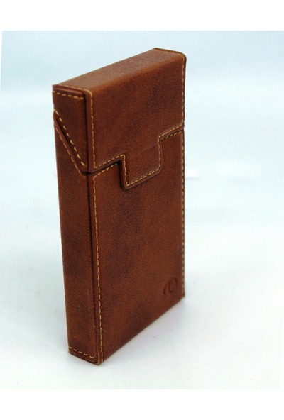 Eta Leather > Sigara Kutusu / Kılıfı - %100 Deri / El Yapımı - Xmedium / Taba Eta Leather > Sigara Kutusu / Kılıfı - %100 Deri / El Yapımı - Xmedium / Taba