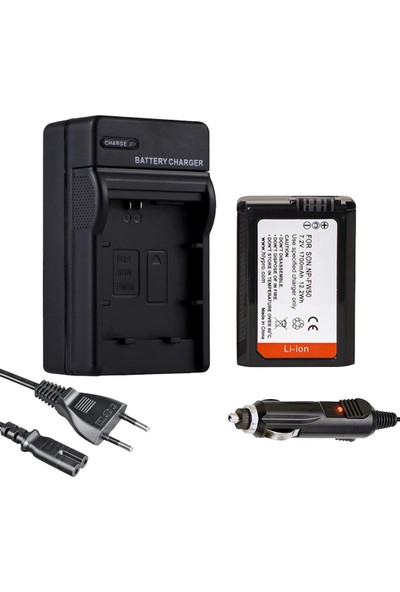Li-ion Charger Cazipshop Sony NP-FW50 BATARYA(1700MAH)+ŞARJ Aleti Cihazı Seti Li-ion Charger Cazipshop Sony NP-FW50 BATARYA(1700MAH)+ŞARJ Aleti Cihazı Seti