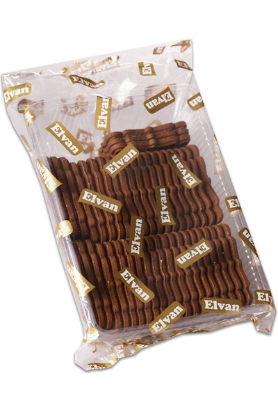 Elvan Kakaolu Bisküvi 300 Gr. (1 Paket) Elvan Kakaolu Bisküvi 300 Gr. (1 Paket)