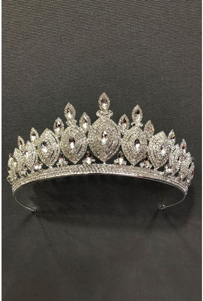 Limelia Dilruba Gümüş Rengi Gelin ve Kına Tacı Limelia Dilruba Gümüş Rengi Gelin ve Kına Tacı