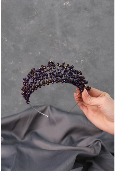 Limelia Kristal Boncuklu Aren Gelin Kına Tacı Limelia Kristal Boncuklu Aren Gelin Kına Tacı