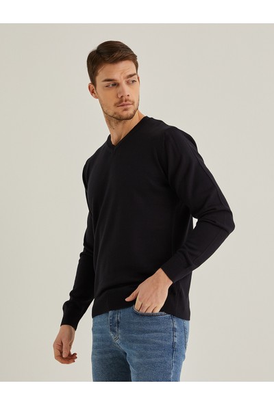 Paulmark V Yaka Triko Kazak