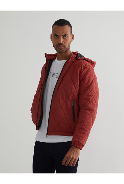 Paulmark Kapüşonlu Fermuar Detaylı Mont