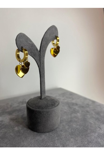 Kalpli Küpe (Sarı)