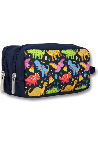 Cennec Iki Gözlü Dönazor Baskılı Ilkokul Kalemlik - Erkek Çocuk