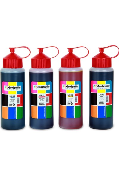 Perfection Canon Pi̇xma G3411 Uyumlu Mürekkep Seti̇ 4 x 500 ml Perfection Canon Pi̇xma G3411 Uyumlu Mürekkep Seti̇ 4 x 500 ml