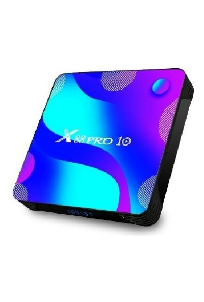 Uygun X88 PRO10 Model Android 11 Sürüm (4 GB Ram 64 GB Rom) Android Tv Box (Son Sürüm)