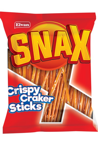 Elvan Snax Çubuk Kraker 150 Gr. 5 Li Paket Elvan Snax Çubuk Kraker 150 Gr. 5 Li Paket