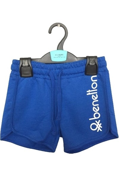 Benetton Mavi Ipli Şort Benetton Mavi Ipli Şort