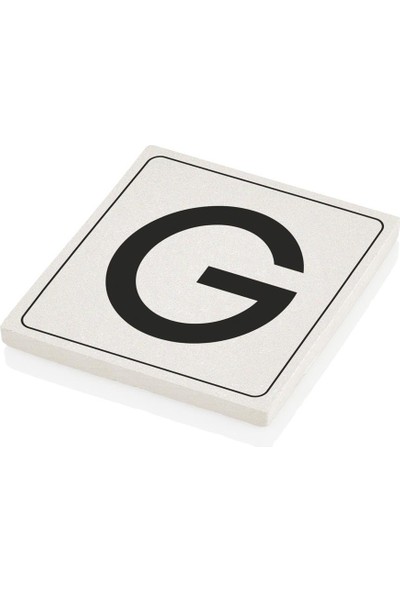The Mia Mono Bardak Altlığı G Harfi