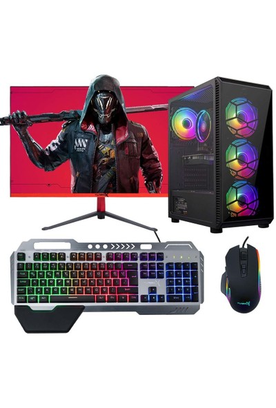 Turbox TX1491 Intel Core I7 860 16GB Ram 256GB SSD 4gb GT730 Gddr5 27'' Monitör Freedos Masaüstü Oyun Bilgisayarı Turbox TX1491 Intel Core I7 860 16GB Ram 256GB SSD 4gb GT730 Gddr5 27'' Monitör Freedos Masaüstü Oyun Bilgisayarı