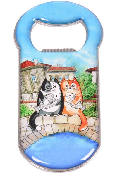 Myros Kedi Temalı Myros Metal Klasik Açacak Magnet 90X45 mm 3 Nolu Tasarım Myros Kedi Temalı Myros Metal Klasik Açacak Magnet 90X45 mm 3 Nolu Tasarım