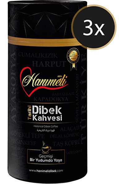 3 Adet 1kg Dibek Kahvesi Hanımeli Dibek 3 Adet 1kg Dibek Kahvesi Hanımeli Dibek