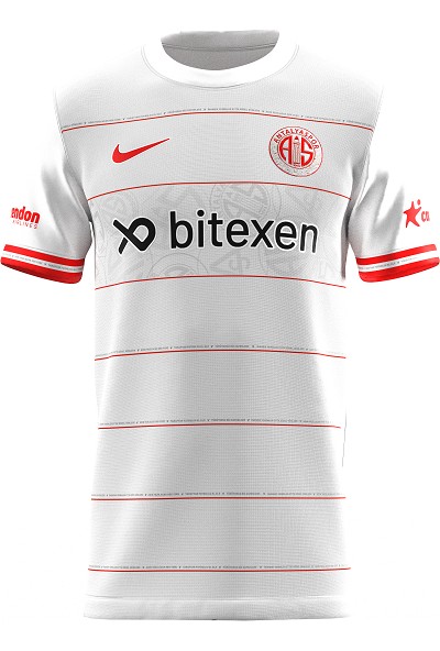 Antalyaspor Nike Beyaz Forma 2022-23 Sezon Maç Forması