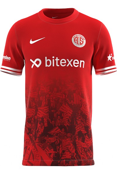 Antalyaspor Nike Kırmızı Taraftar Logo 2022-23 Sezon Maç Forması Antalyaspor Nike Kırmızı Taraftar Logo 2022-23 Sezon Maç Forması