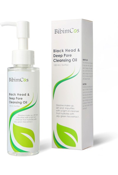 Bibimcos Blackhead & Deep Pore Cleansing Oil 100ML Bibimcos Blackhead & Deep Pore Cleansing Oil 100ML