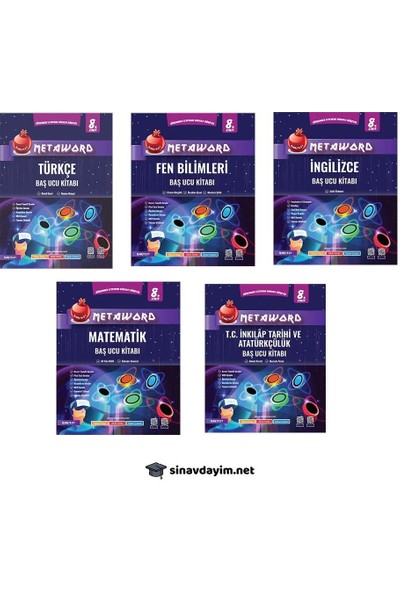 Nartest Yayınevi Nartest 8. Sınıf LGS Metaworld Serisi Kitap Seti Nartest Yayınevi Nartest 8. Sınıf LGS Metaworld Serisi Kitap Seti