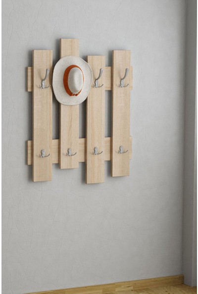 Sanal Mobilya Wave Askılık Sonomo Meşe Sanal Mobilya Wave Askılık Sonomo Meşe