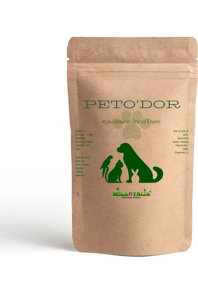 PETO'DOR - 2 X 750 GR - Toz Kedi Kumu Koku Giderici