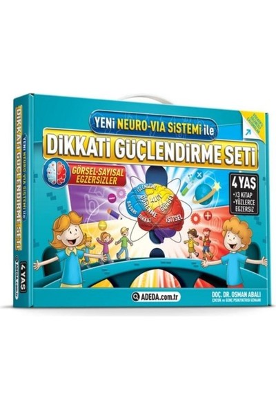 Bilsem 4 Yaş Okul Öncesi Dikkat Güçlendirme Seti - Osman Abalı (Ciltli) Bilsem 4 Yaş Okul Öncesi Dikkat Güçlendirme Seti - Osman Abalı (Ciltli)