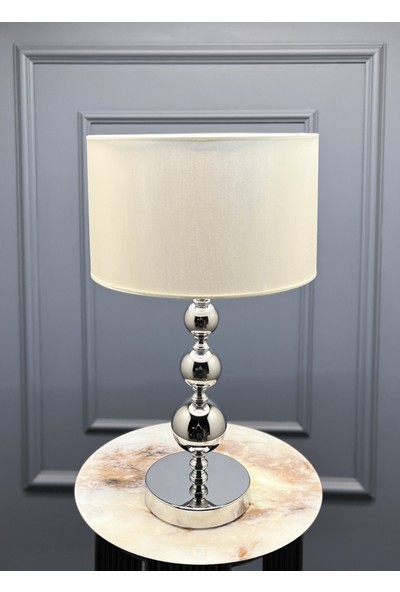 Morina Küre Gümüş Abajur