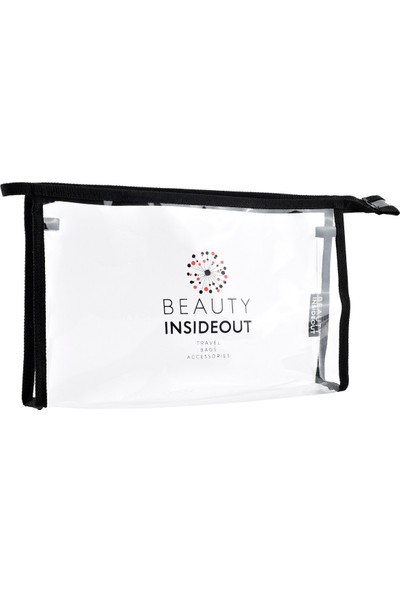 Beauty Insideout Şeffaf Güzellik & Makyaj Çantası - Orta Boy Beauty Insideout Şeffaf Güzellik & Makyaj Çantası - Orta Boy