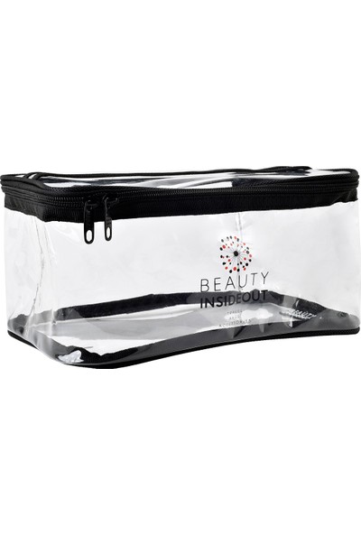 Beauty Insideout Şeffaf Çok Yönlü Güzellik & Seyahat Çantası