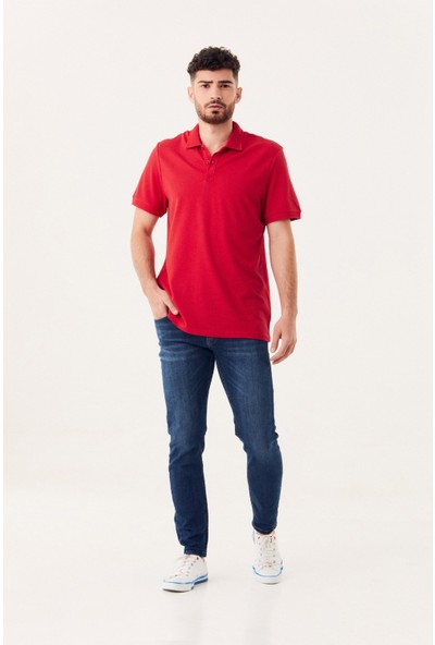 Eskitme Görünümlü Battal Jean