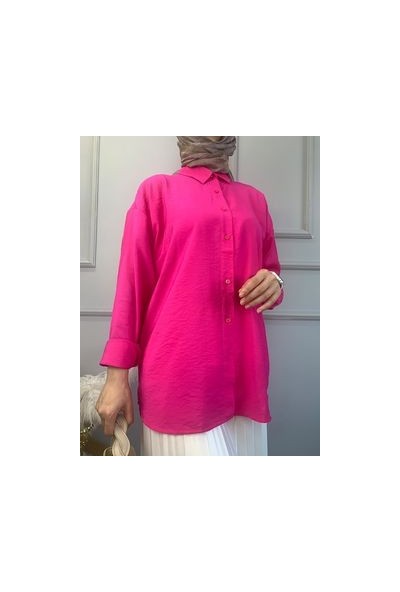 Aymira Giyim Aymira Viskon Salaş Gömlek Aymira Giyim Aymira Viskon Salaş Gömlek