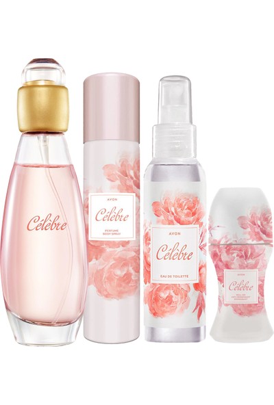 Avon Celebre Dörtlü Kadın Parfüm Set