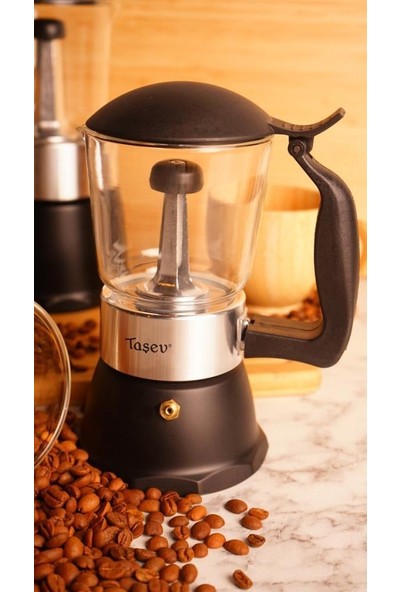 Bambum Alicia - Cam Moka Pot 3 Fincan Bambum Alicia - Cam Moka Pot 3 Fincan