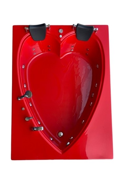 135X185 H 60 Kalp Jakuzi