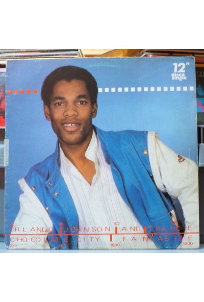 Kupon Orlando Johnson And Trance*chocolate City / Fantasize,belçika Baskı 1984 Lp Kupon Orlando Johnson And Trance*chocolate City / Fantasize,belçika Baskı 1984 Lp