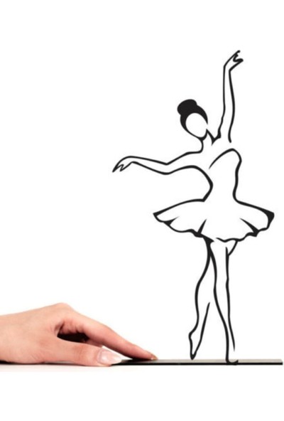 Dez Balerin Metal Tasarım Ev Dekoru