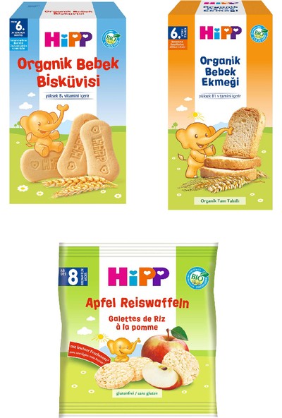 Hipp Organik Bebek Atıştırmalık Set Hipp Organik Bebek Atıştırmalık Set