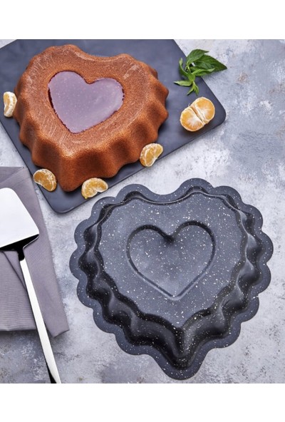 Simkaya Granit Kaplama Kalpli Kek Kalıbı