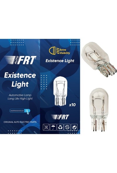 Frt Ampul 12V 21/5W T20 Jumbo Dipsiz Paket Frt Ampul 12V 21/5W T20 Jumbo Dipsiz Paket