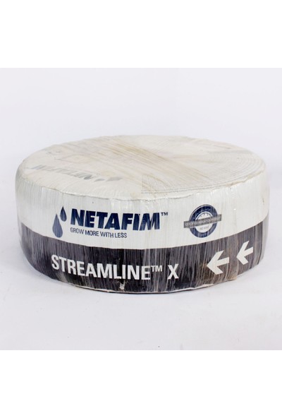 Netafim Streamline x 16 mm Yassı Damlama Borusu 5mil 30CM-1,6LT 2300MT Netafim Streamline x 16 mm Yassı Damlama Borusu 5mil 30CM-1,6LT 2300MT