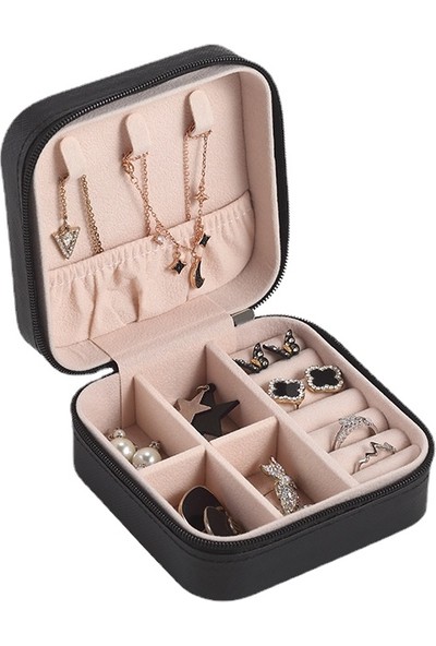 Devils Eye Macaron Takı Kutusu - Siyah (Yurt Dışından)