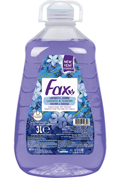 Fax Sıvı Sabun Yasemın&lavanta 3lt Fax Sıvı Sabun Yasemın&lavanta 3lt