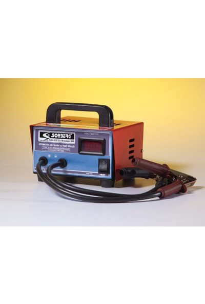 Soyberg Soyberg 110 12V 24V 105 Amper Otom LED Ekranlı Akü Test Cihazı Soyberg Soyberg 110 12V 24V 105 Amper Otom LED Ekranlı Akü Test Cihazı