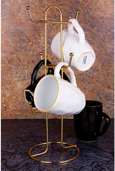 Beypa Home Gold Kupa Fincan Askılığı 6'lı