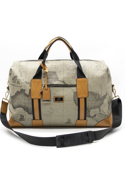 Silver Polo Haki Tek Bölmeli Kadın Seyahat Çantası SP1070